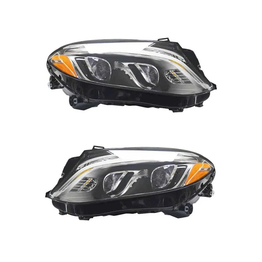 For benz 2016-2019 GLE X166 W166 LED HEADLIGHT Head Lamp USA Version ...