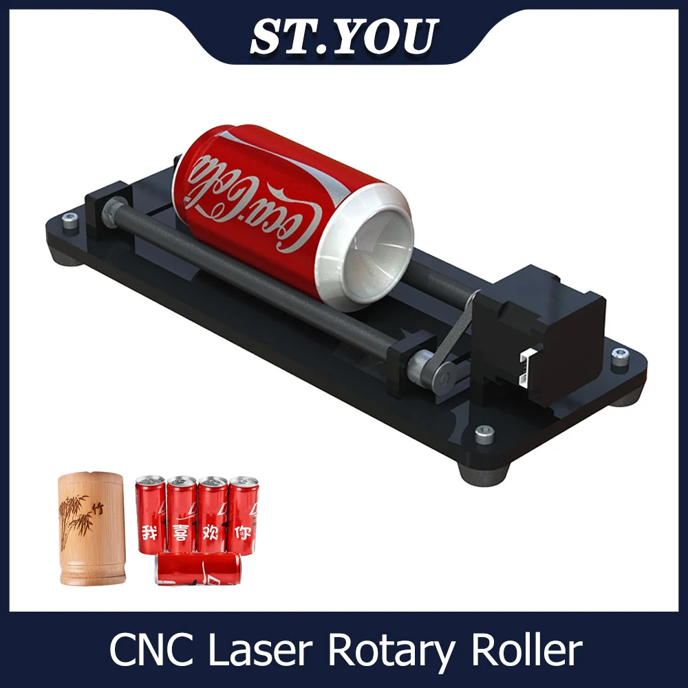 Laser-Rotary-Roller-CNC-Laser-Engraver-Y-axis-Rotary-Roller-3-Level-360 ...