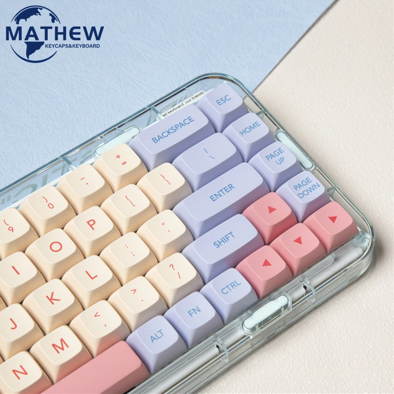 Marshmallow Keycaps XDA Profile 132 Keys Support 61/64/68/78/84/87/96 ...