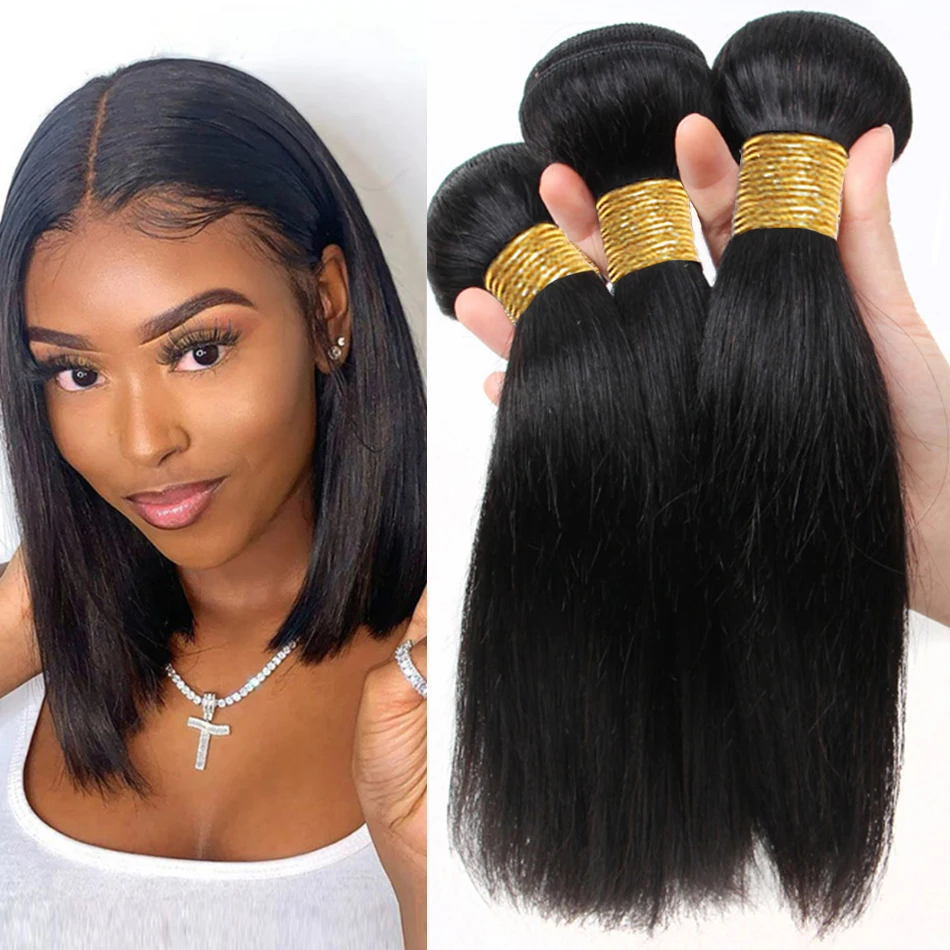 M-ches-indiennes-naturelles-lisses-noires-naturelles-2-3-Extensions-de ...