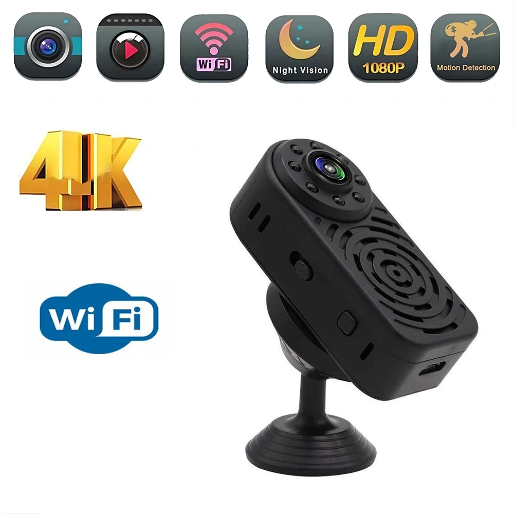 Mini-Camera-Wifi-Camcorder-4K-HD-1080P-Video-Recorder-Motion-Detection ...