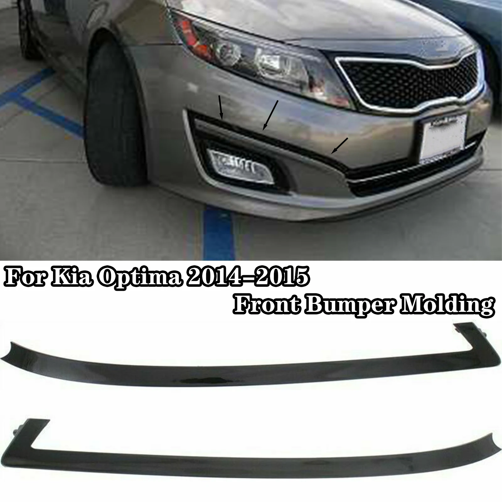 Car-Front-Bumper-Molding-For-Kia-Optima-2014-2015-Left-Driver-Right ...