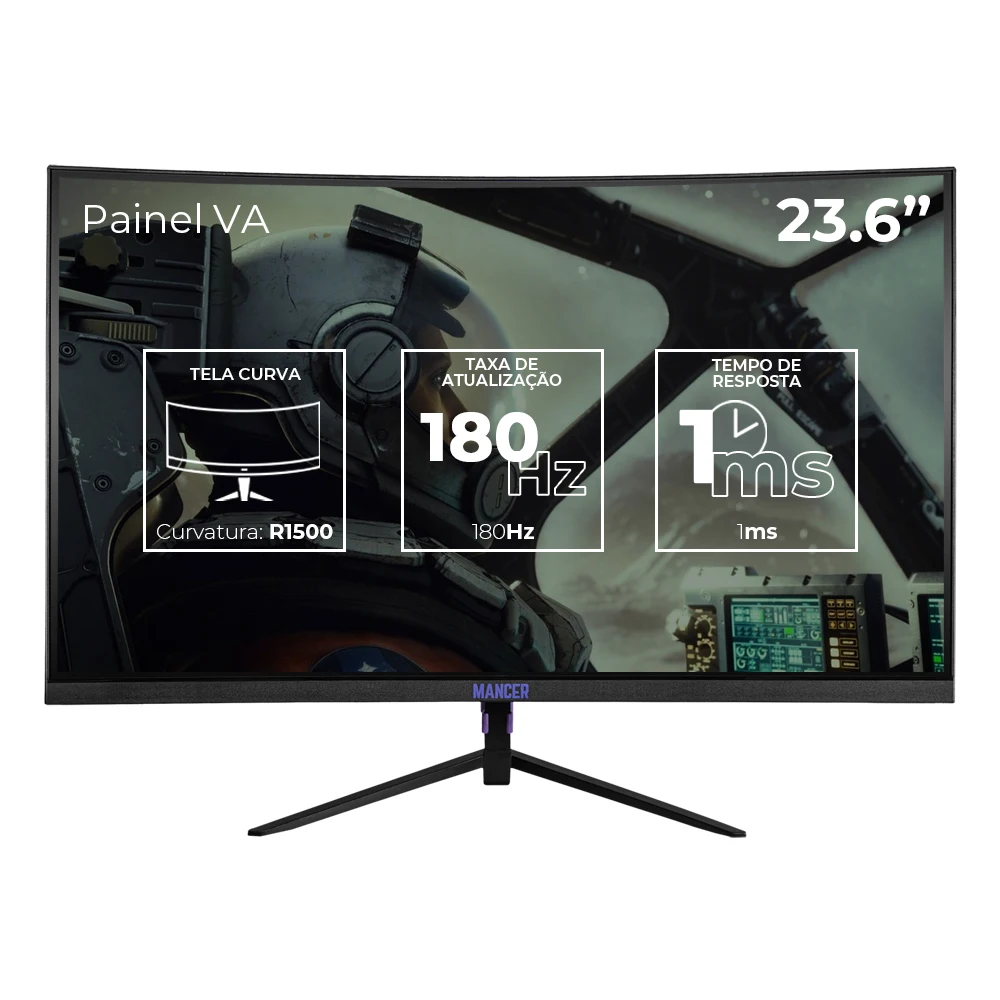 Monitor-Gamer-Mancer-Valak-Z180H-24-Pol-VA-Curvo-FHD-1ms-180Hz-FreeSync ...
