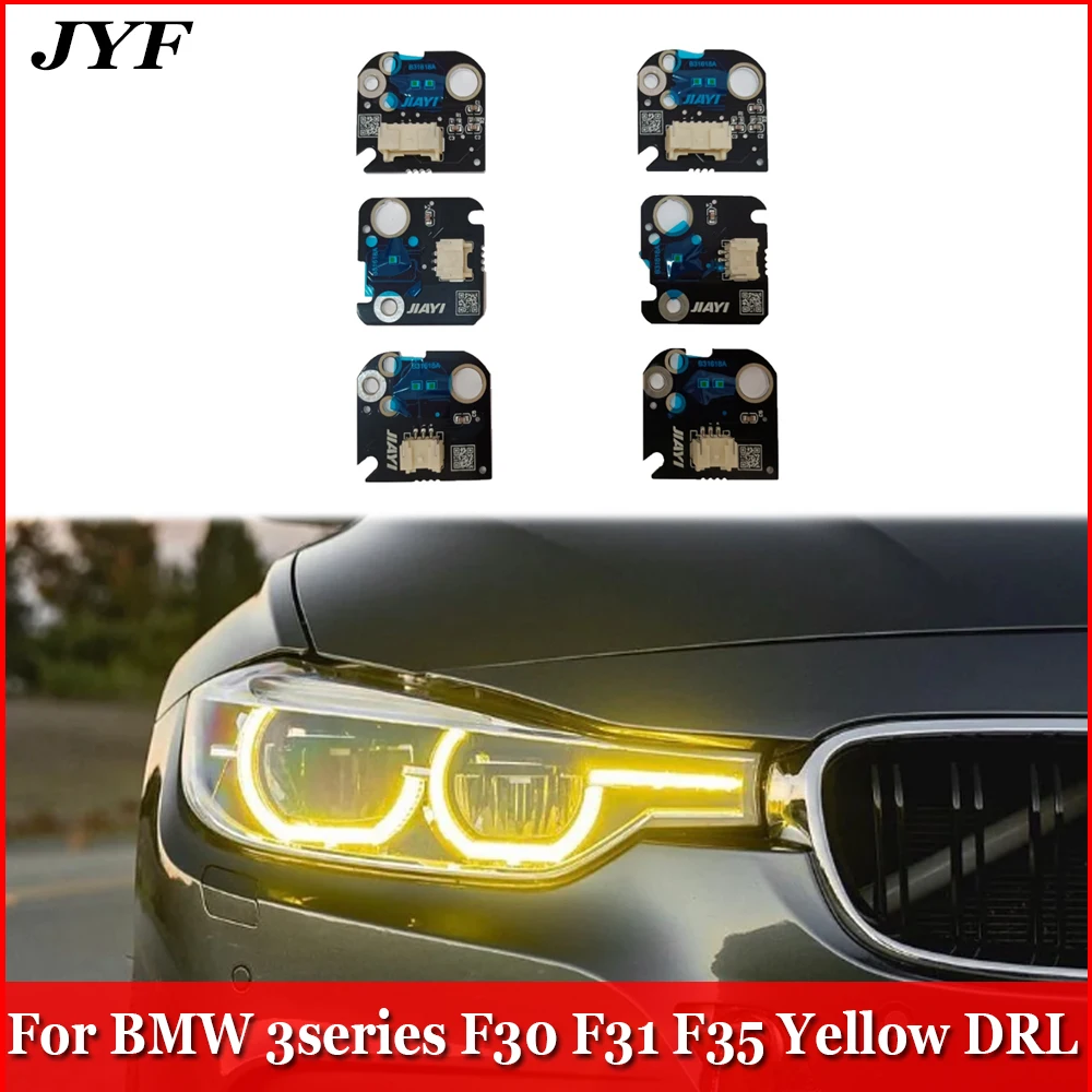 Car Accessories For BMX 3series F30 F31 F35 Headlight CSL Lemon Gold ...