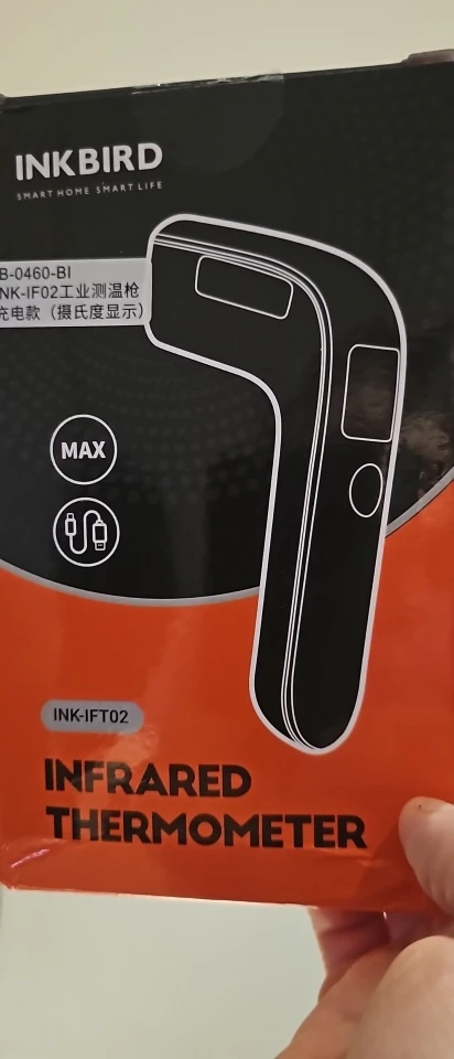 Inkbird Digital Infrared Thermometer w/ Rechargeable Battery INK-IFT02 ...