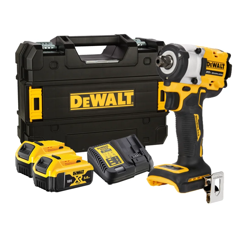 디월트 20V MAX 임팩 렌치 DCF922P2 브러쉬리스 컴팩트사이즈 본체+5.0Ah 배터리2개+충전기 - AliExpress ...