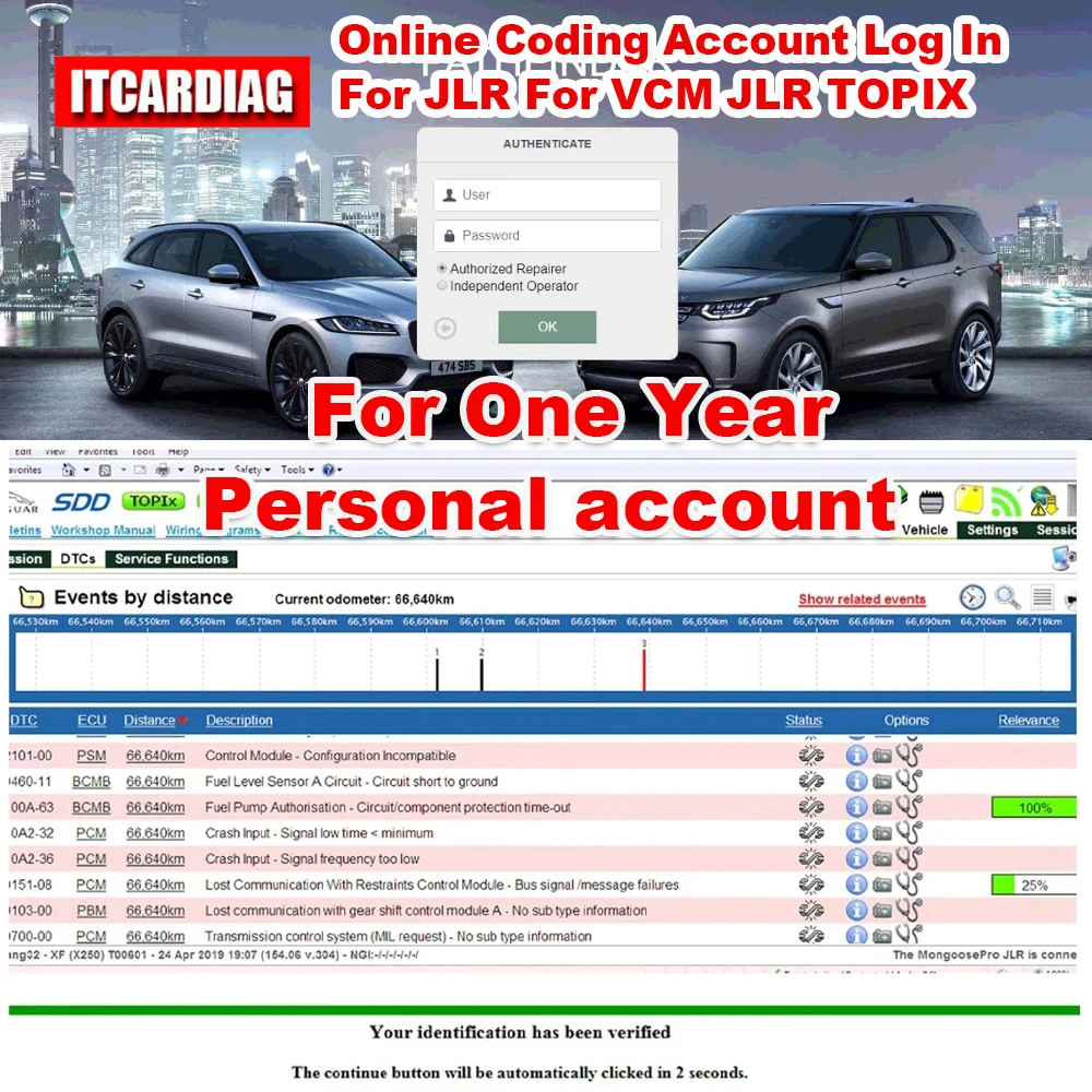 One-Year-Online-Coding-Programming-Account-Service-Log-In-For-JLR-For ...