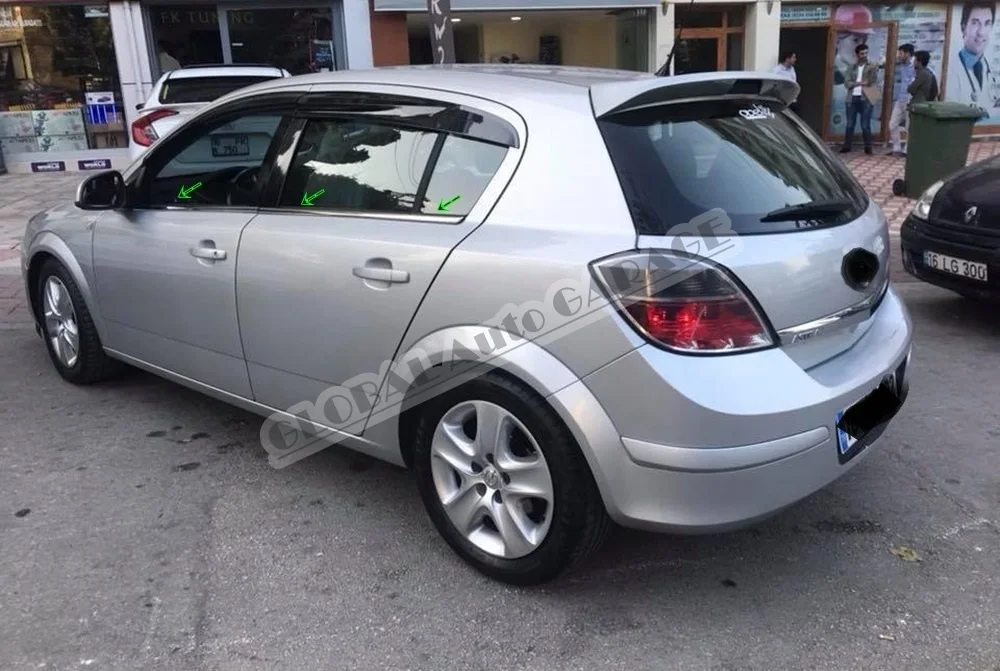 For-Opel-Astra-H-Hatchback-2004-2012-Chrome-Window-Moulding-Window ...