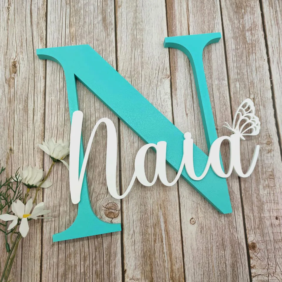 Lettres Et Noms Décoratifs Personnalisés, Idéal Pour La Décoration Des ...