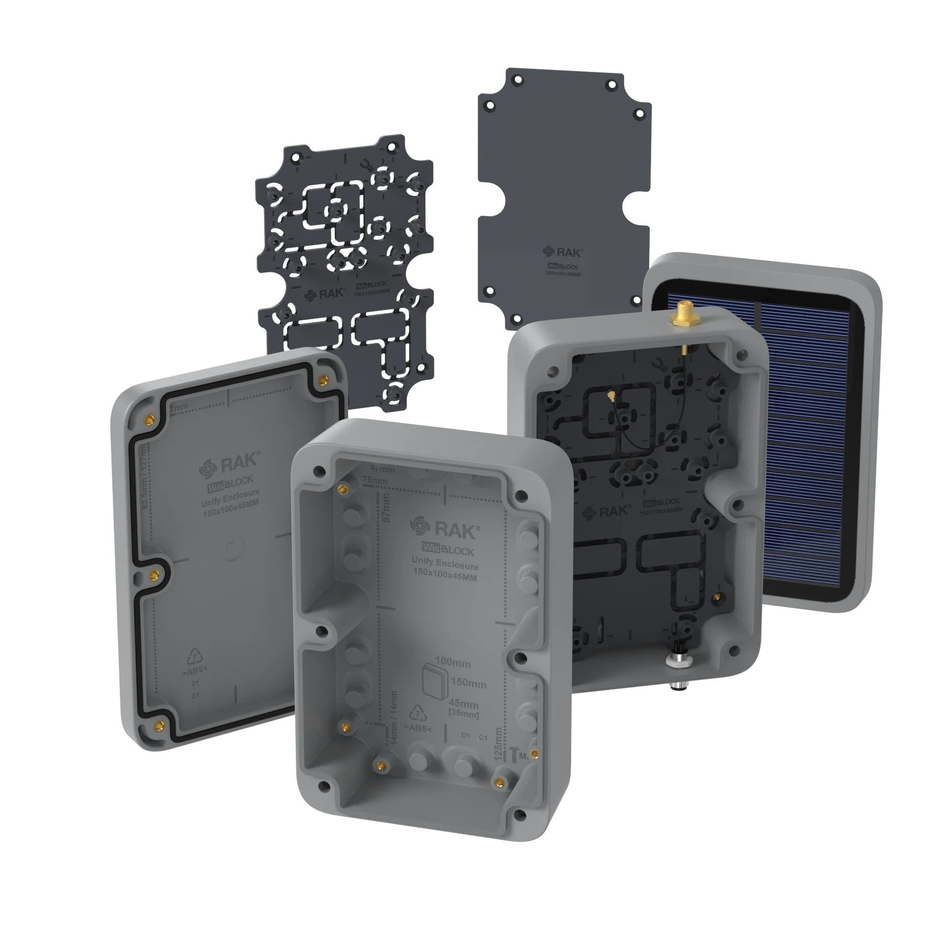 Unify-Bo-tier-IP67-150x100x45mm-avec-connecteurs-M8-5-broches-pr-mont-s ...