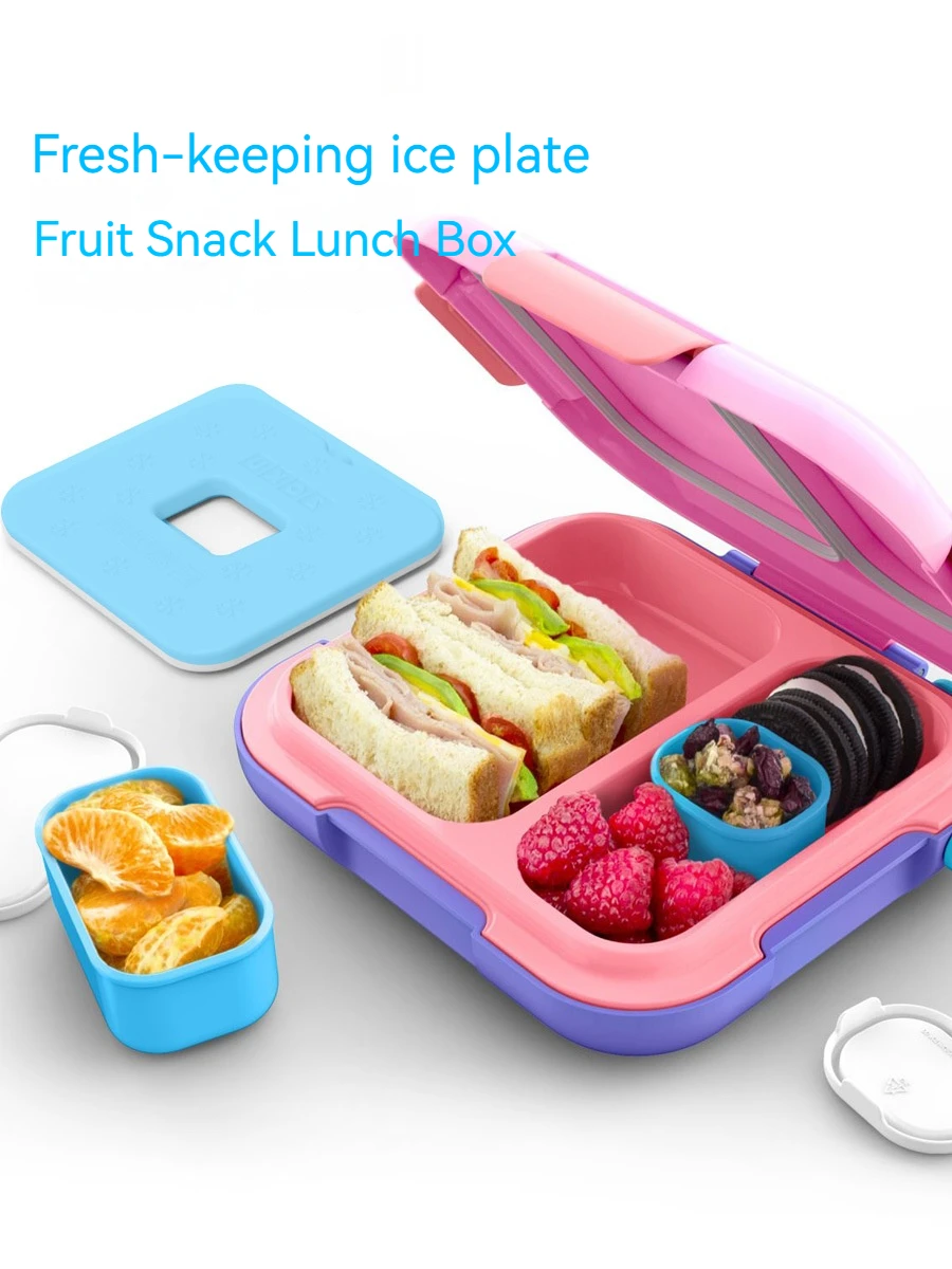 Fruit-Snack-Lunch-Box-Tableware-Utensils-Kitchen-Student-Portable-Lunch ...