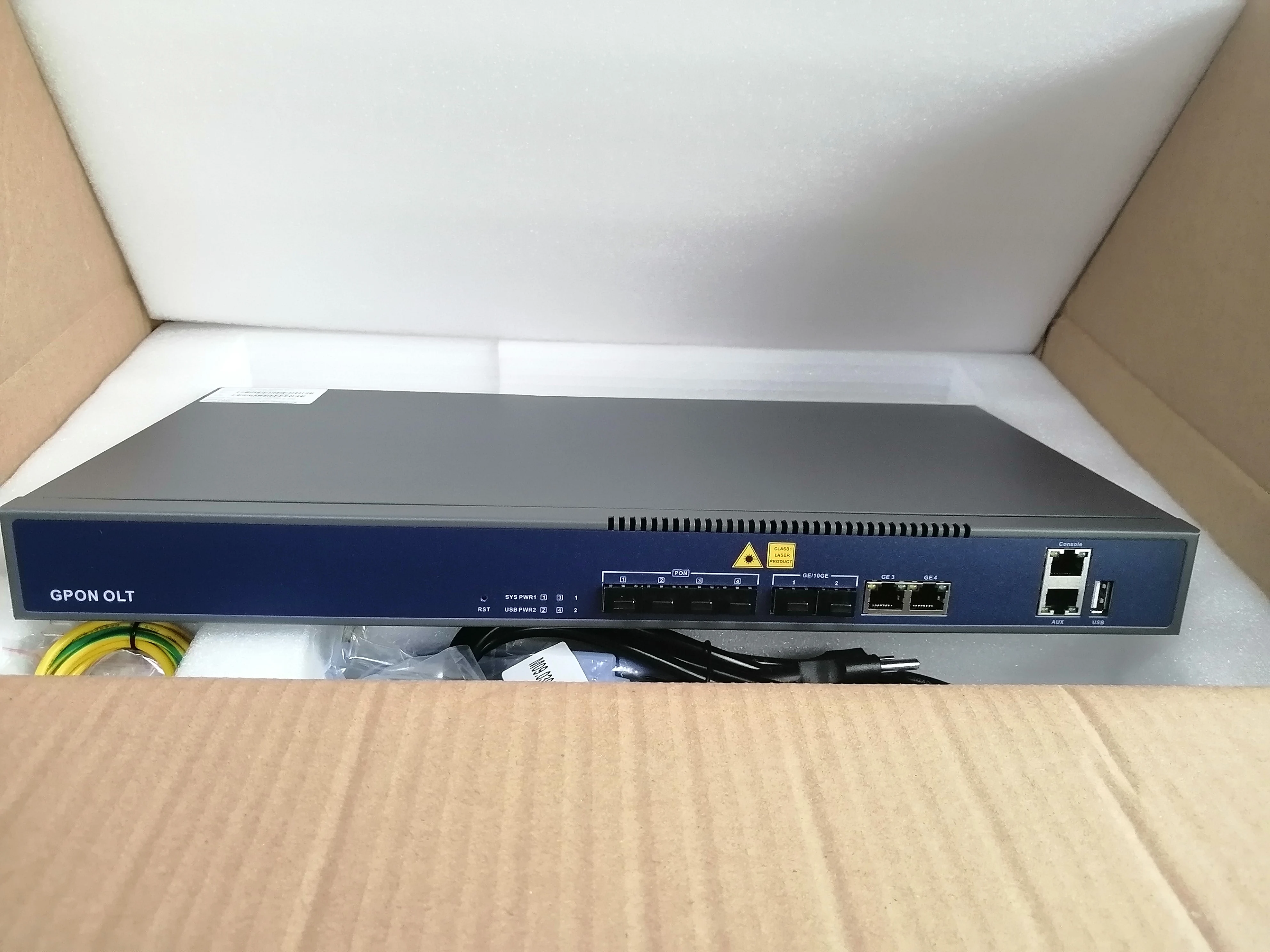 Ftth gpon olt 4 portas 10g uplink para vsol firmware web olt gpon ...