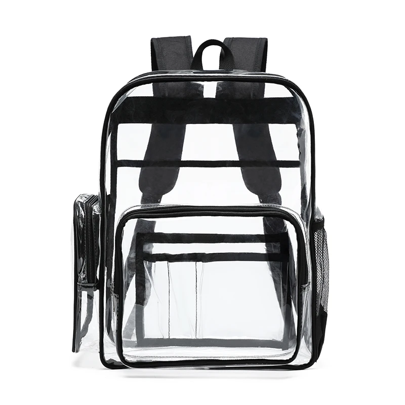 ProCase-Heavy-Duty-Clear-PVC-Backpack-See-Through-Bags-Transparent ...