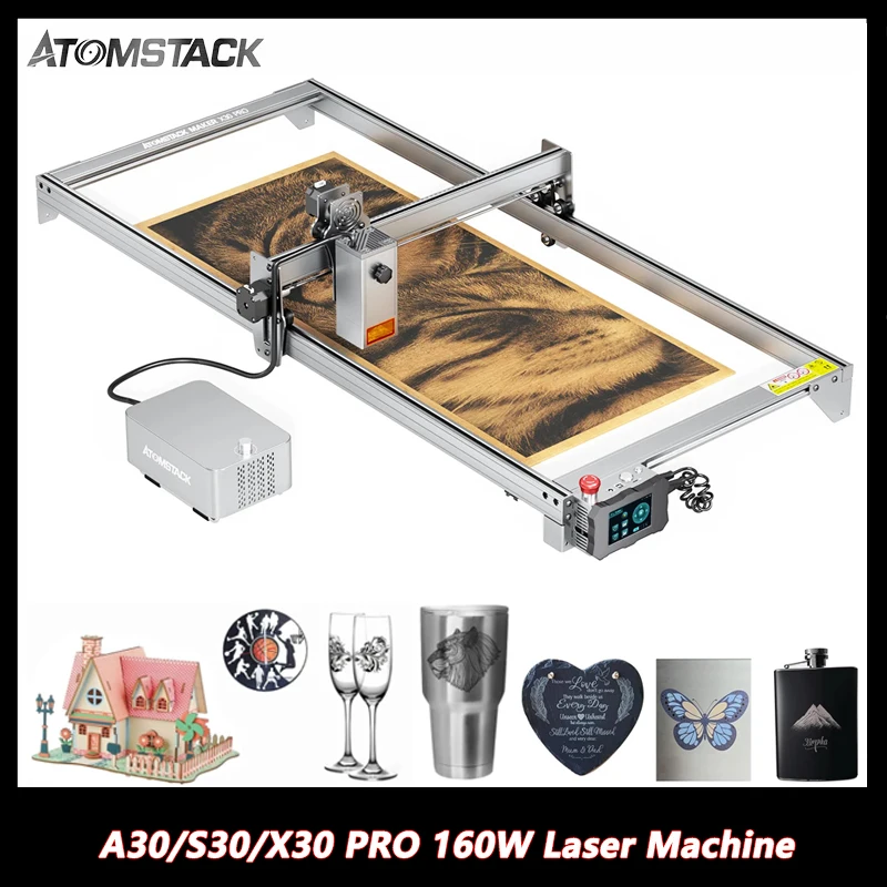 Atomstack-A30-S30-X30-Pro-160W-Laser-Engraving-Cutting-Machine-Wifi ...