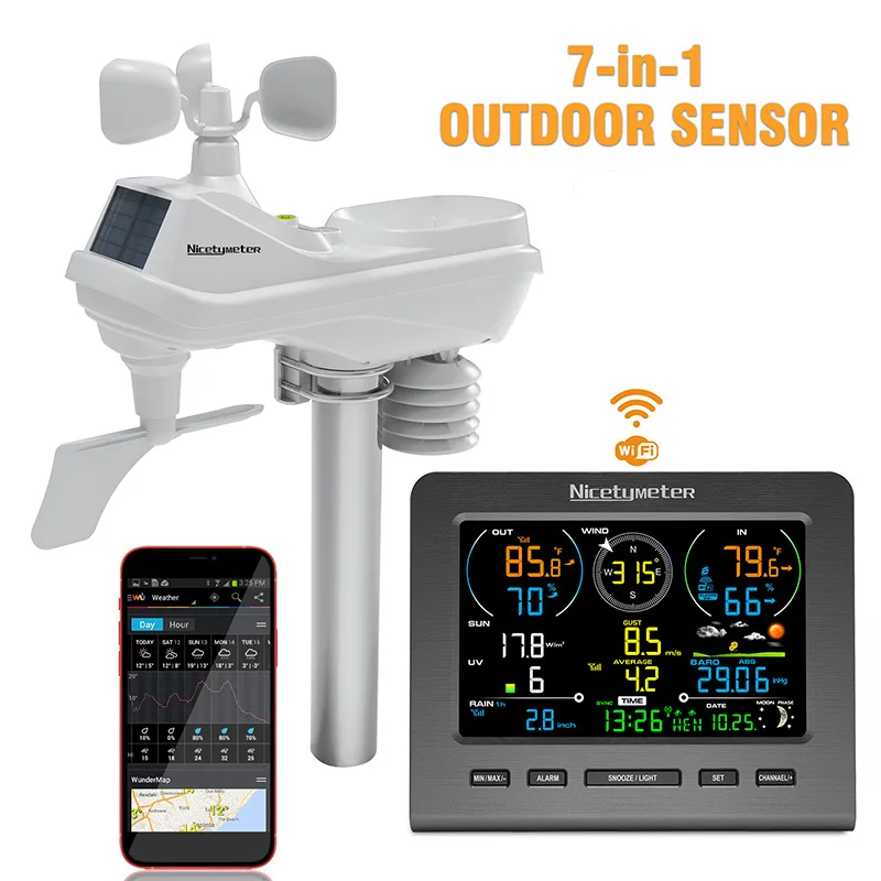 7-in-1-WiFi-Weather-Station-Indoor-Outdoor-Remote-Monitoring ...