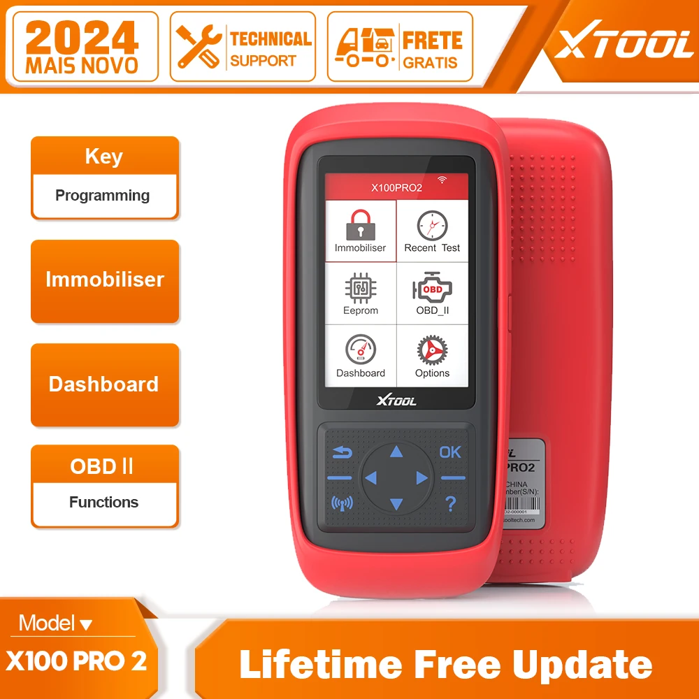 Xtool-X100-Pro2-Car-Code-Reader-Scanner-Auto-Key-ECU-Programmer-OBD2 ...