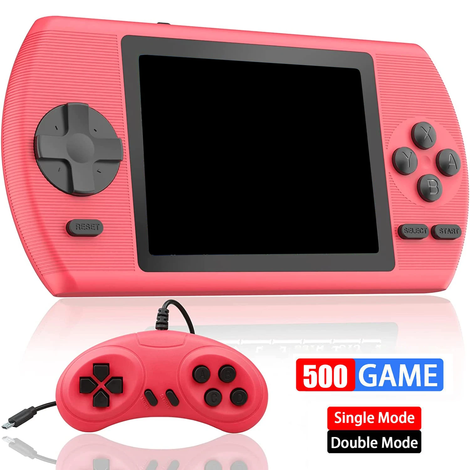 New Retro Portable Mini Handheld Video Game Console 64Bit 3.5 Inch Kid ...