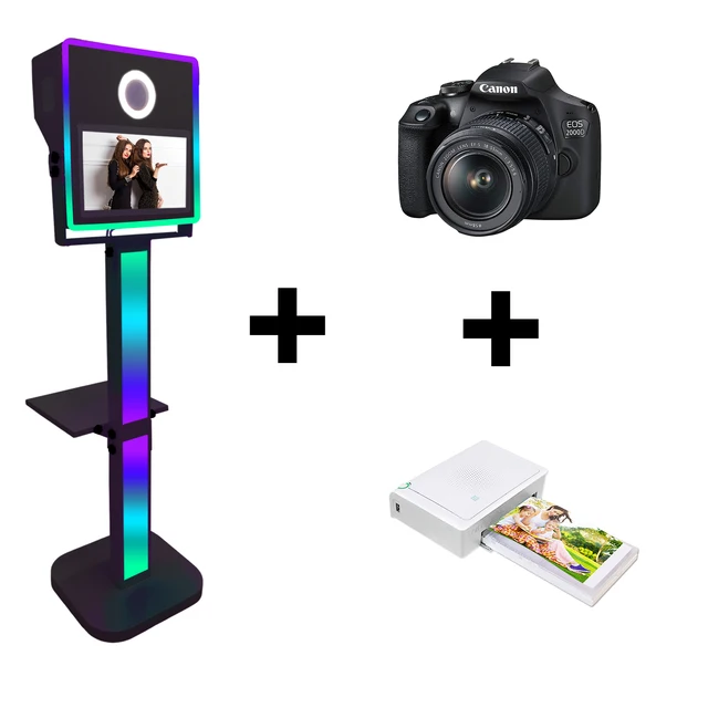 Portable Magic Mirror Photo Booth for Camera with 15.6 inch Touch ...