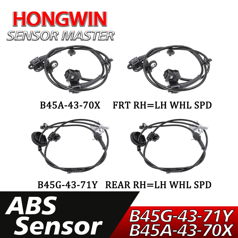 ABS-Wheel-Speed-Sensor-Front-Rear-Left-Right-B45G4371Y-B45G-43-71Y-B45A ...