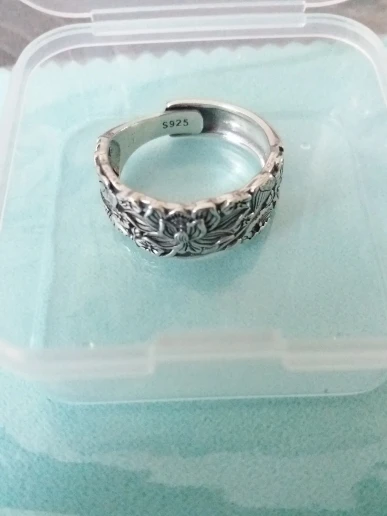 Koi carp ring | FULL-SILVER
