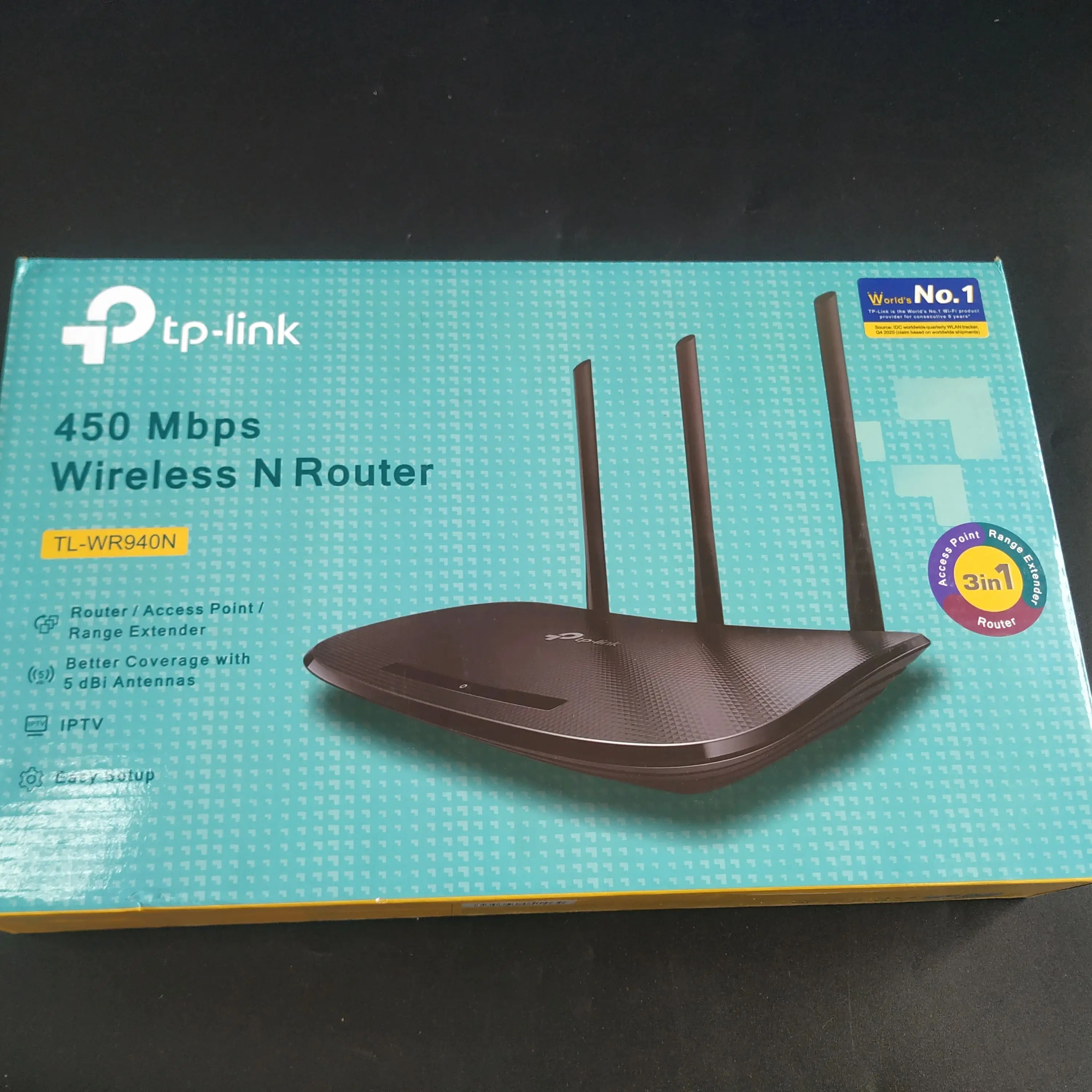 TP-LINK-TL-WR940N-450Mbps-Wireless-N-Router-Three-Antennas-Increase-The ...