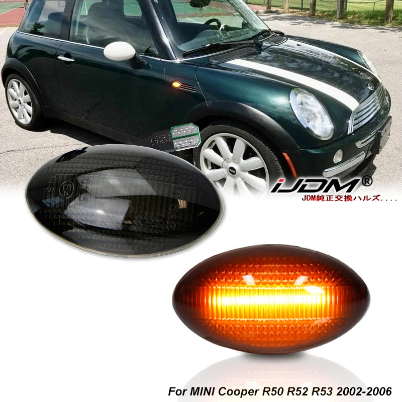 2Pcs-Flowing-Water-Repeater-Indicator-Dynamic-LED-Side-Marker-Turn ...