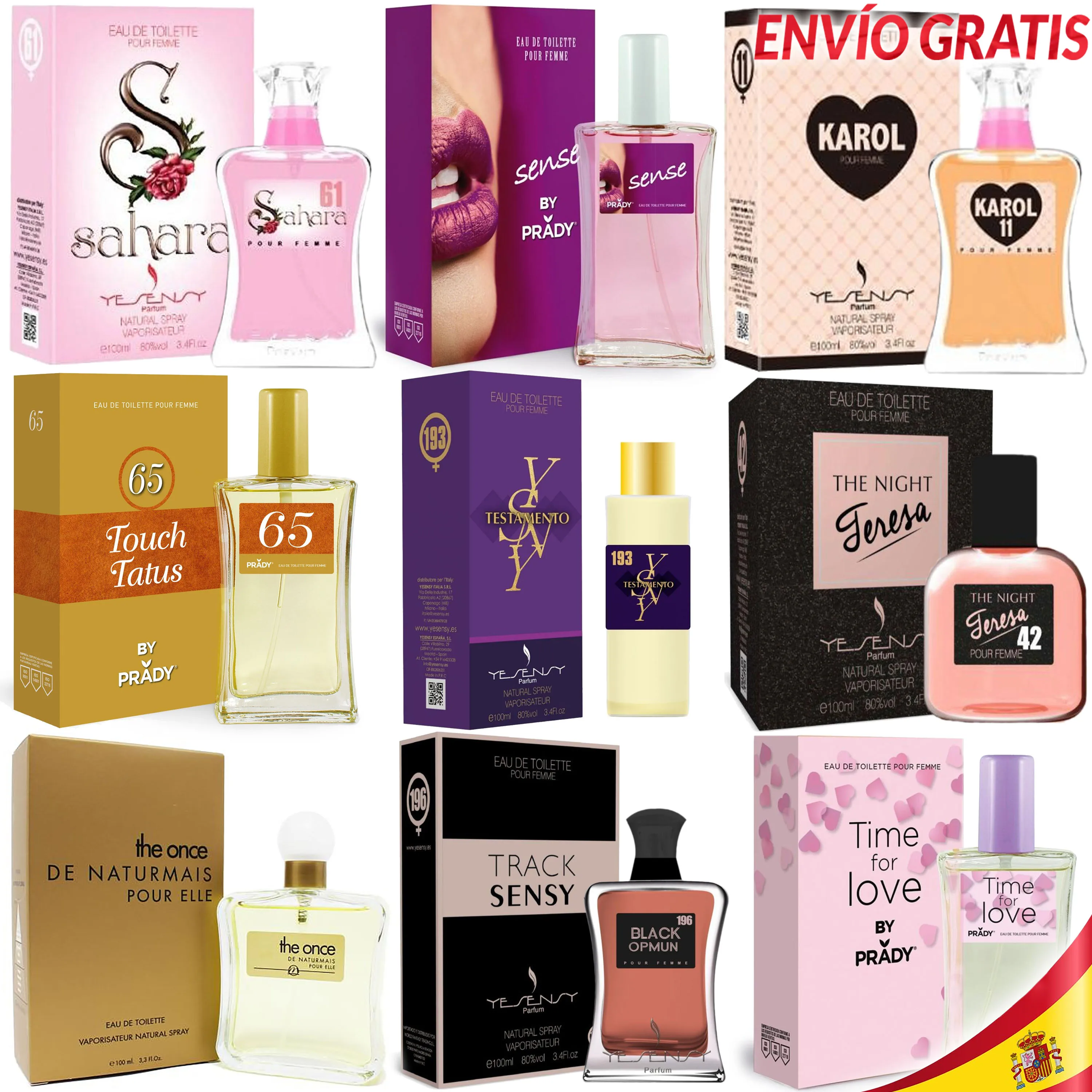 Colonia-para-Mujer-100ml-Agua-Eau-de-Toilette-Fragancias-Masculinas-con ...