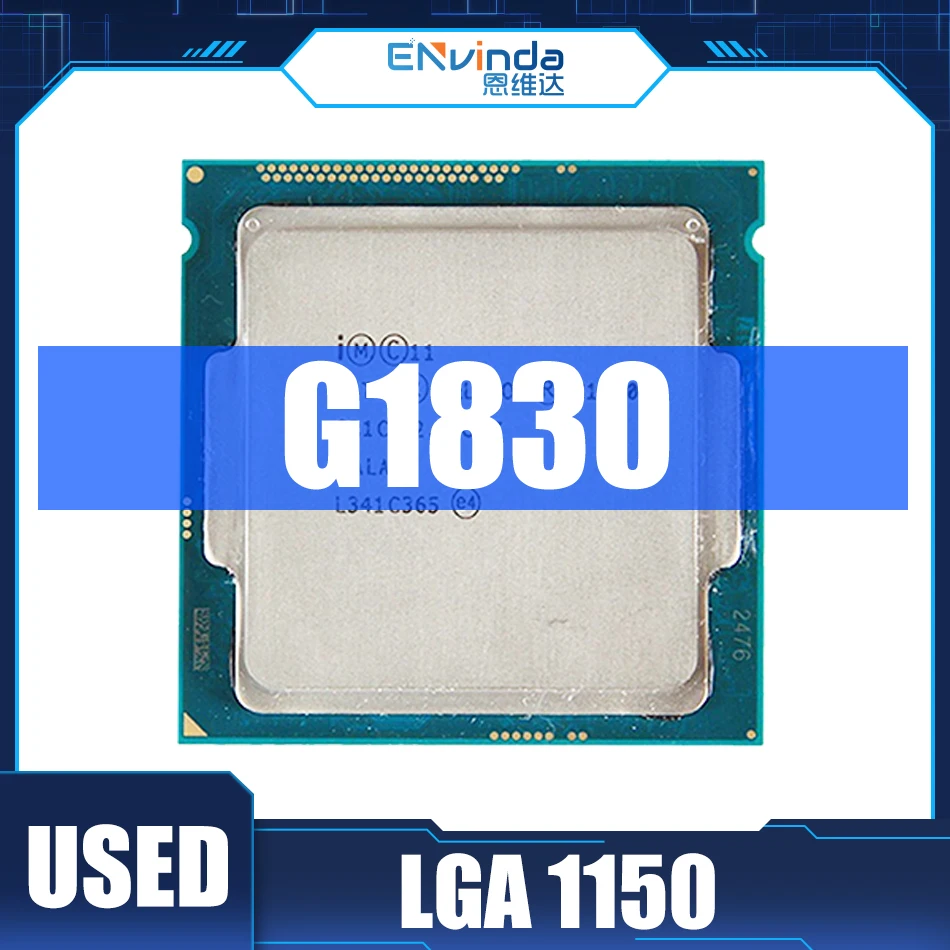 Usado original intel celeron g1830 2.8 ghz processador cpu duplo núcleo 2m 53w lga 1150 suporte ...