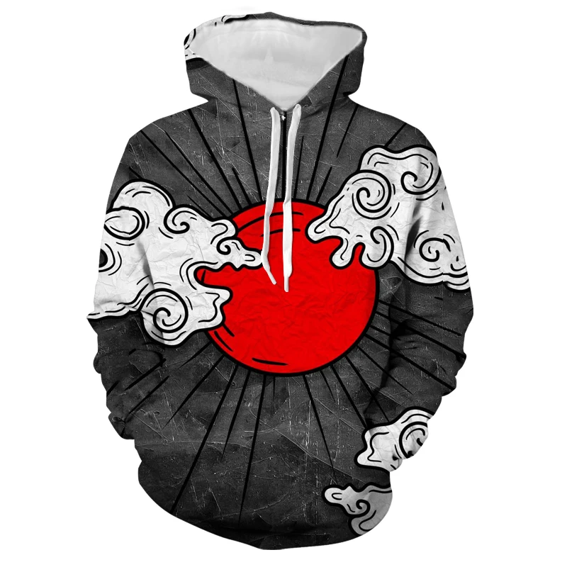 One Piece Hoodie Men's Long Sleeve Sweater Harajuku Clothing | One ...