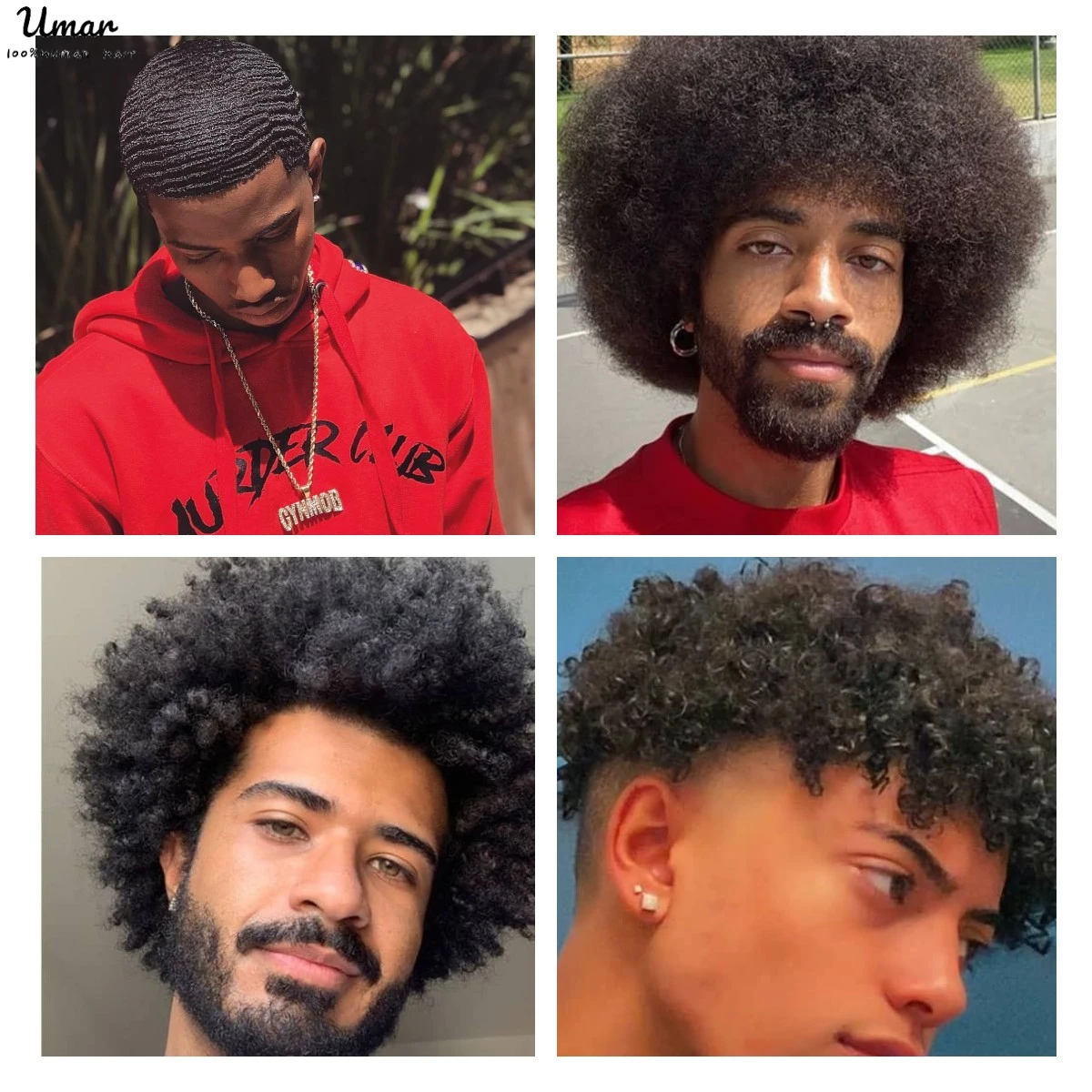 Frizzy Hair Black Men