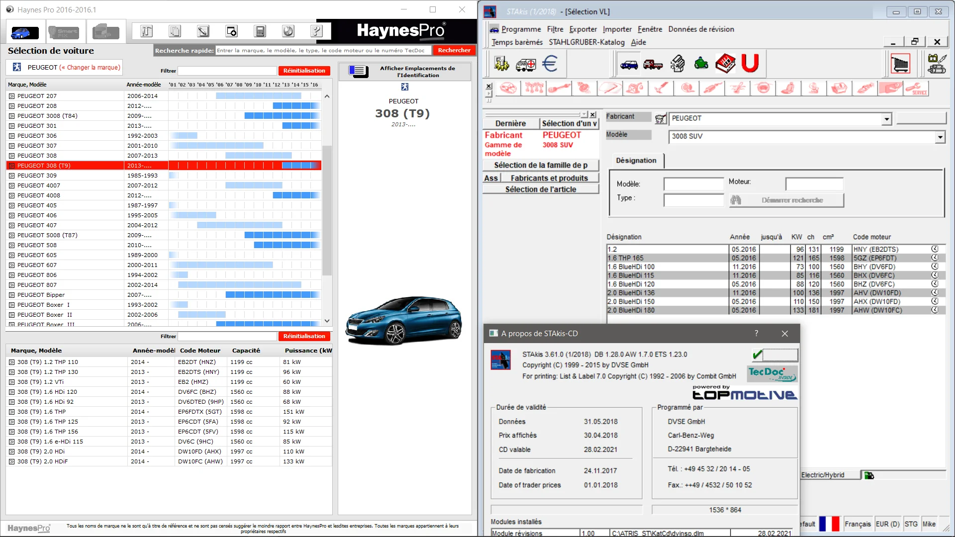 HaynesPro 2016 (Stakis Technik) + Stahlgruber 2018 Auto Repair Software ...