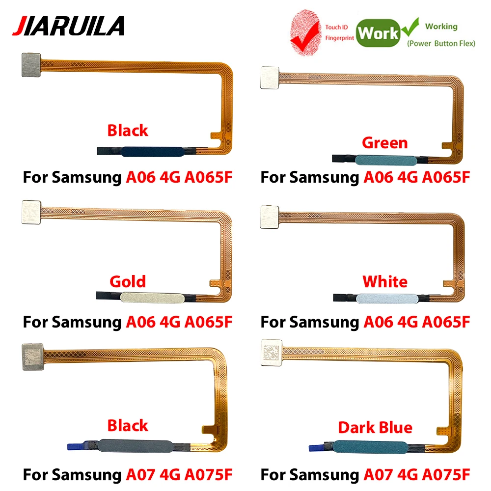 For Samsung A06 4G A065F A07 4G A075F A16 4G A165F A17 4G Power Button ...