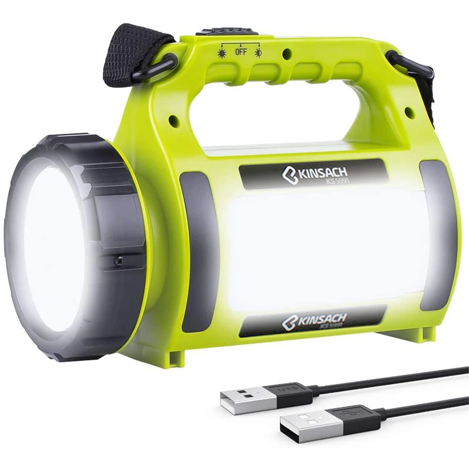 KINSACH-Rechargeable-LED-Torch-Multi-functional-Camping-Light ...