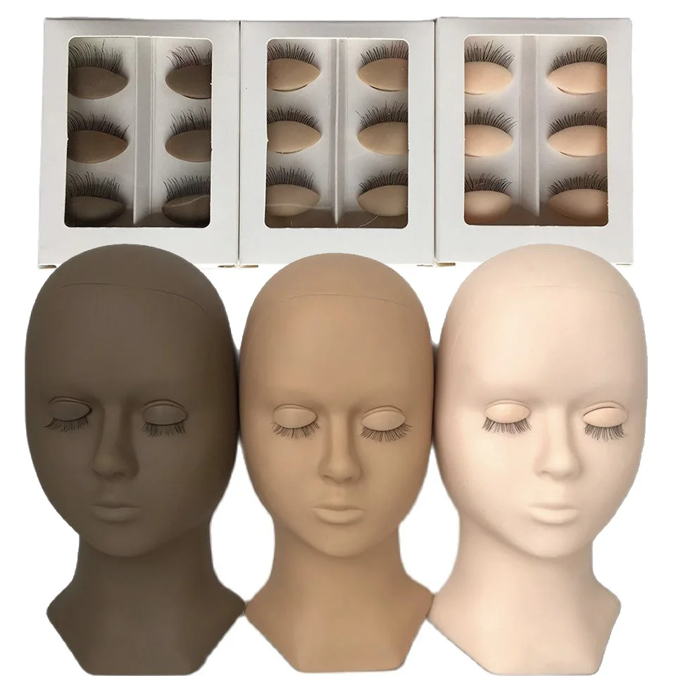 Training-Mannequin-Model-Head-for-Eyelash-Extension-Makeup-Practice ...