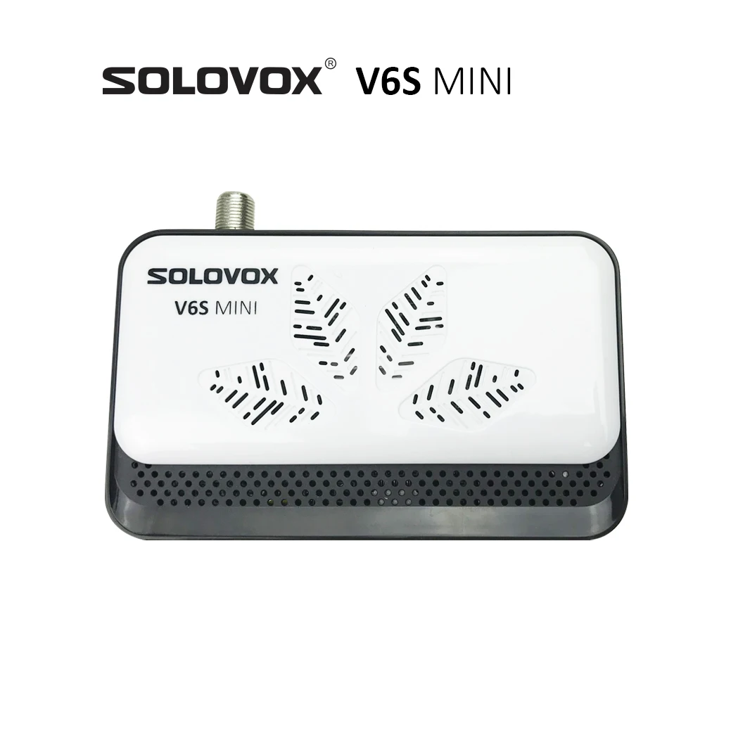 SOLOVOX V6S MINI DVB S2 H.265 Decoder สนับสนุน Biss PowerVU Xtream ...