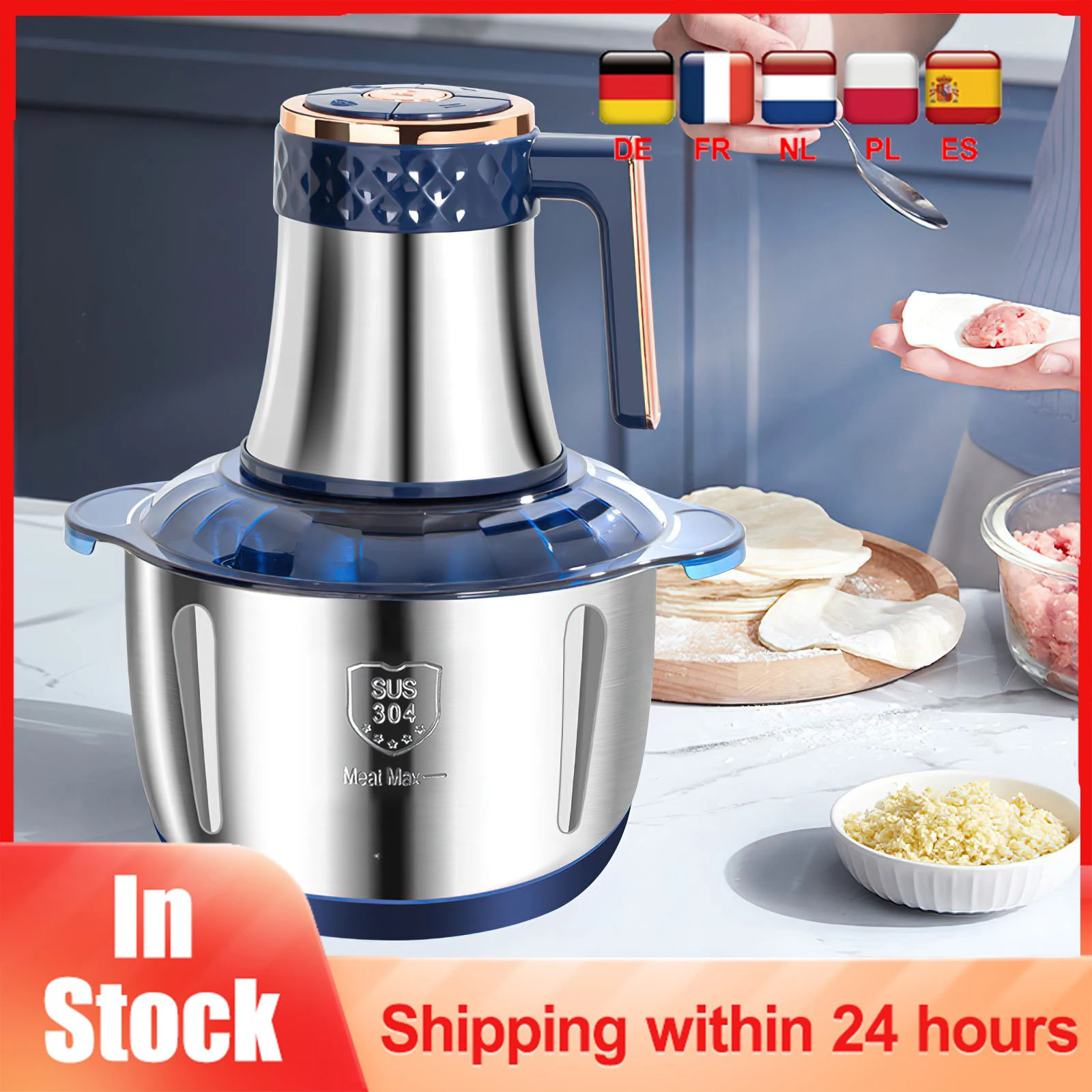 Electric-Meat-Grinders-5L-Food-Crusher-6S-Stainless-Steel-Multifunctional-Vegetable-Slicer ...