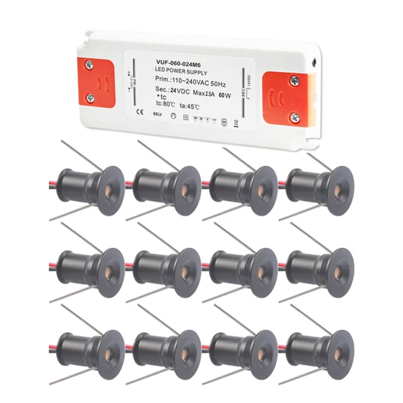 Spotlights Recessed Small Led | Led Mini Recessed Spotlights - 12v Mini ...