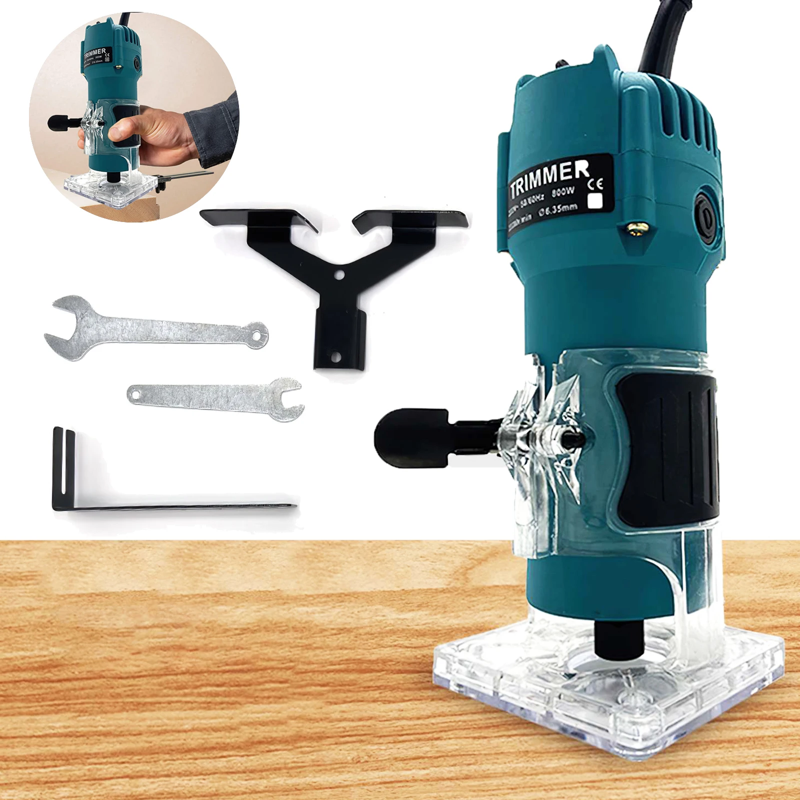 Electric-Wood-Router-Electric-Trimmer-Woodworking-Milling-Engraving ...