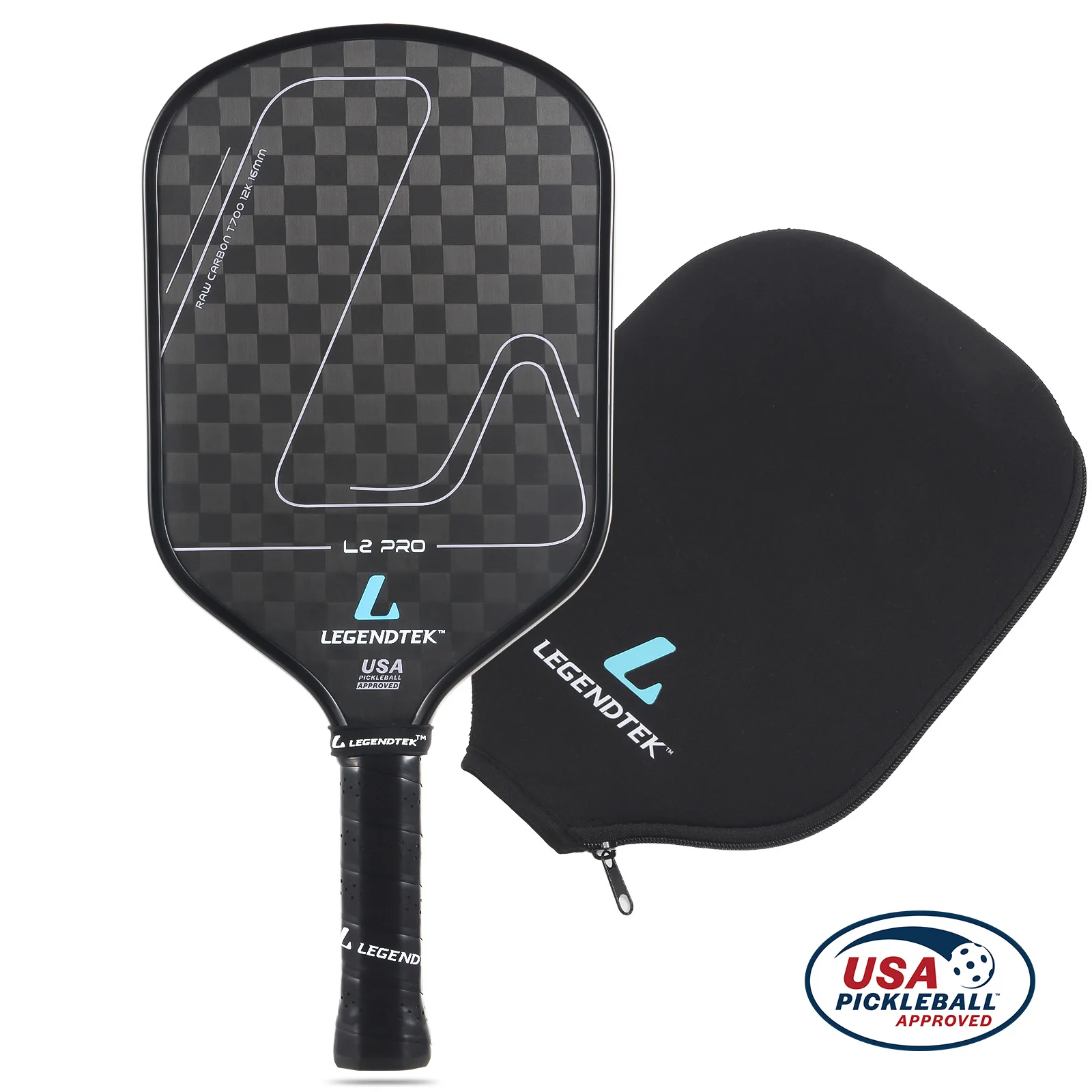 Legendtek-Pickleball-Paddle-Raw-Carbon-Fiber-T700-Surface-for-Spin-and ...