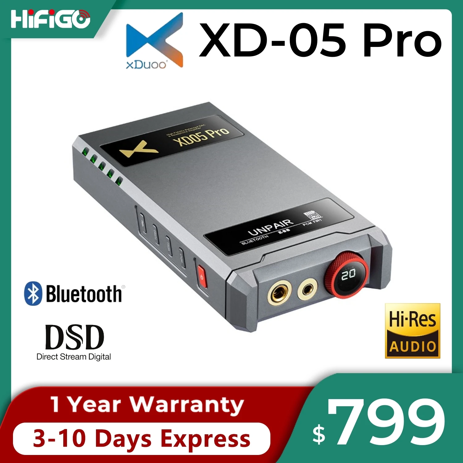XDuoo-XD05-Pro-XD-05-Flagship-DAC-ES9039SPRO-Decoder-USB-Bluetooth ...