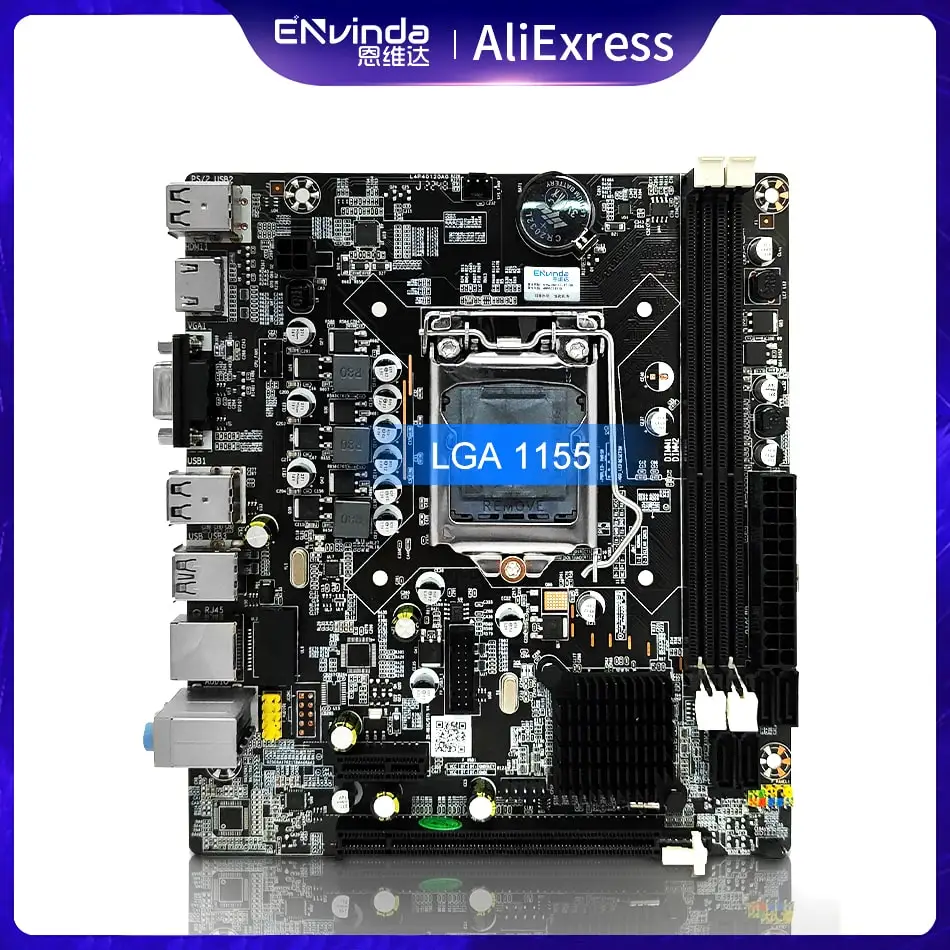 ENVINDA-B75-Motherboard-LGA-1155-Dual-Channel-Mem-ria-DDR3-SATA-III-Computador-Mainboard-Intel ...