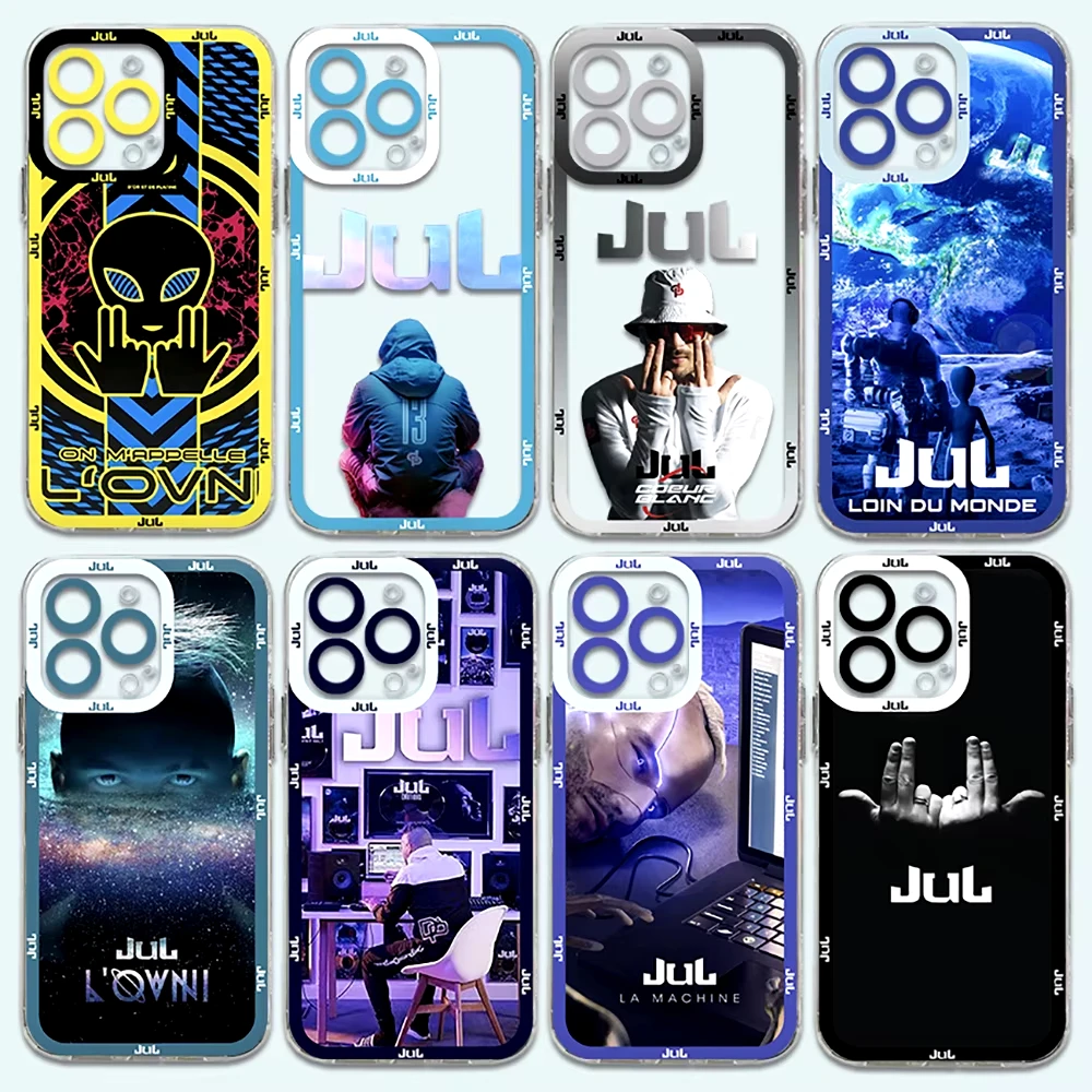 JuL C'est Pas Des Lol Rapper Phone Case For iPhone 16 15 14 13 12 11 ...