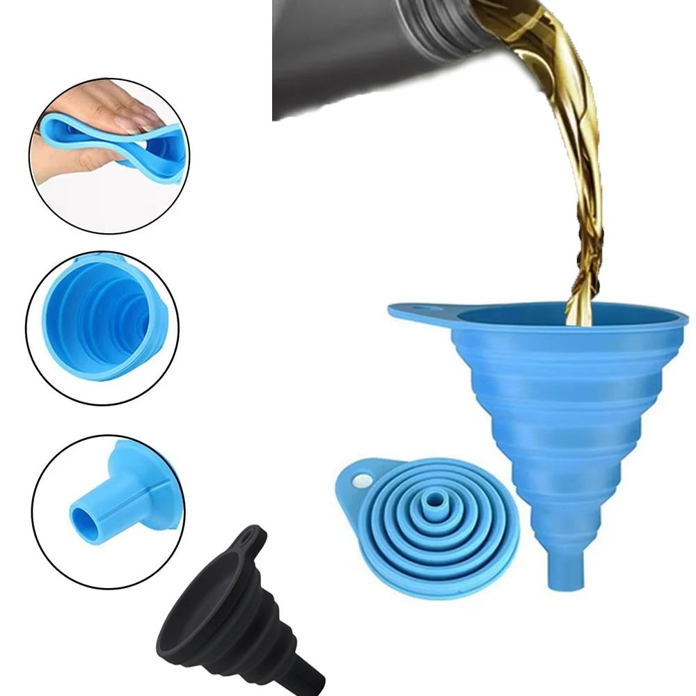 Car-Engine-Funnel-Universal-Silicone-Liquid-Funnel-Washer-Fluid-Change ...