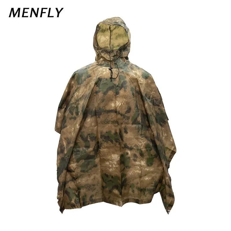 MENFLY-ATFG-Moss-Camouflage-Tactical-Waterproof-Rain-Jacket-for-Hunting ...