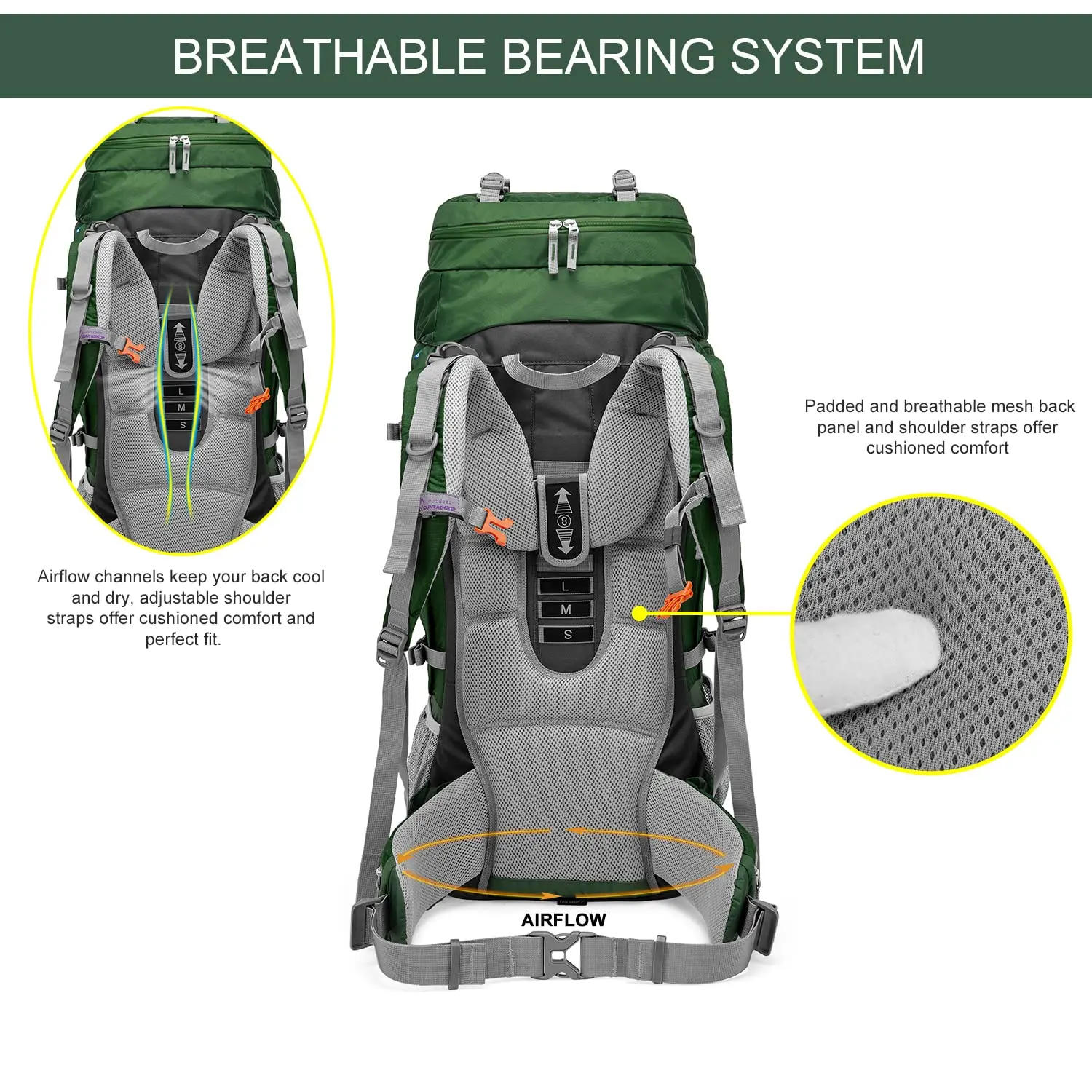 MOUNTAINTOP 80L Hiking Backpack – @Chris.Hikes.USA equipment – Outdoor ...