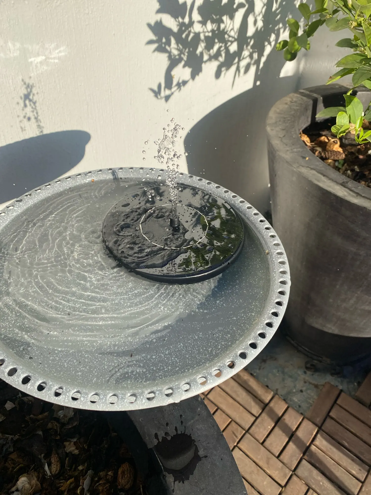 Solar Floating Fountain Floating Solar Fountain Garden Water Fountain ...