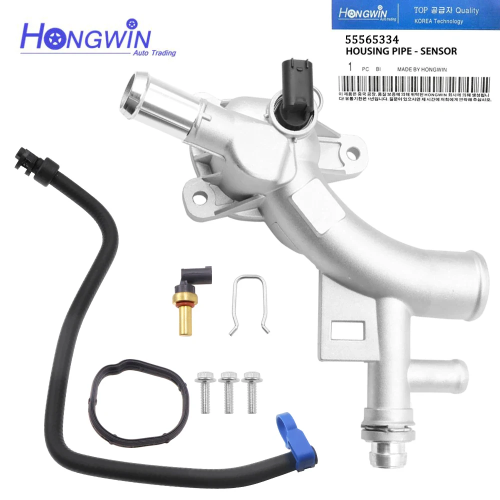 Genuine-No-25193922-55565334-Engine-Coolant-Thermostat-Housing-Aluminum ...
