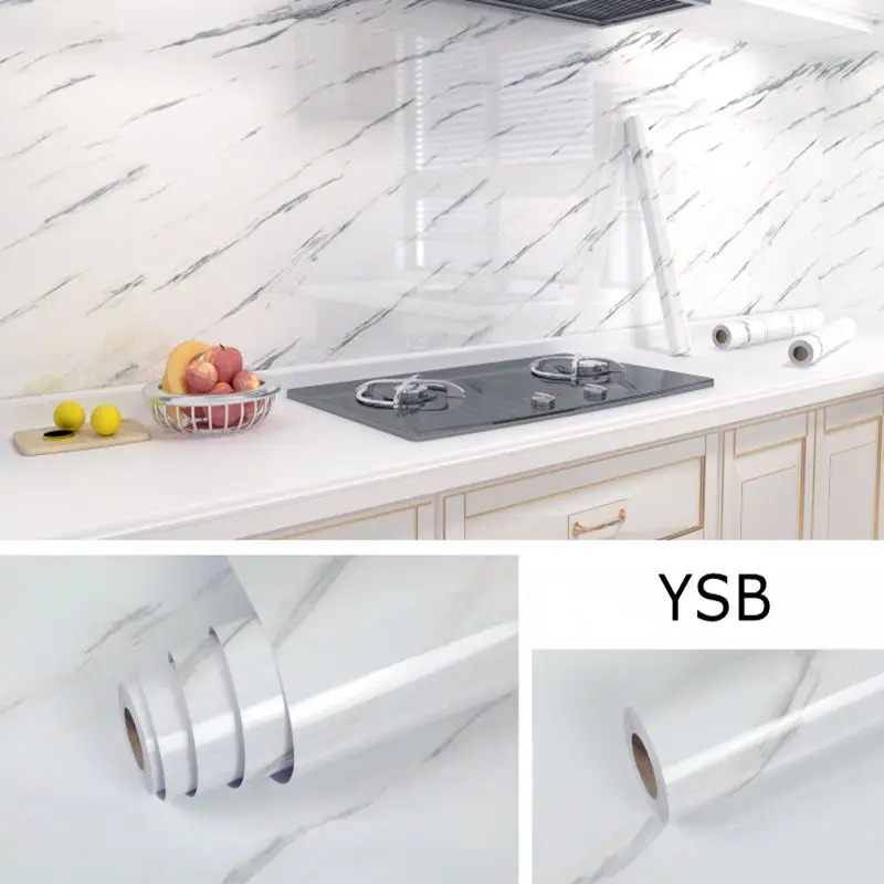Marble-Vinyl-Film-Self-Adhesive-Wallpaper-for-Bathroom-Kitchen-Cupboard ...