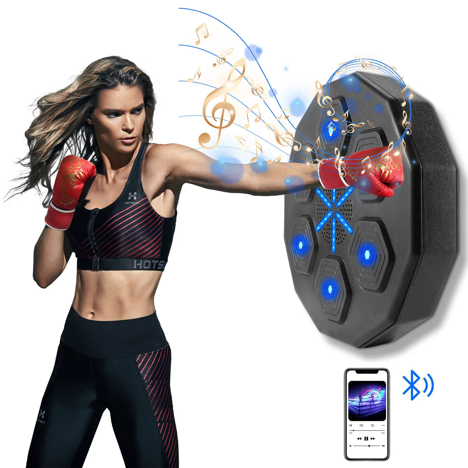 Smart-Music-Boxing-Machine-Wall-Mounted-Bluetooth-Smart-Fun-Punch ...