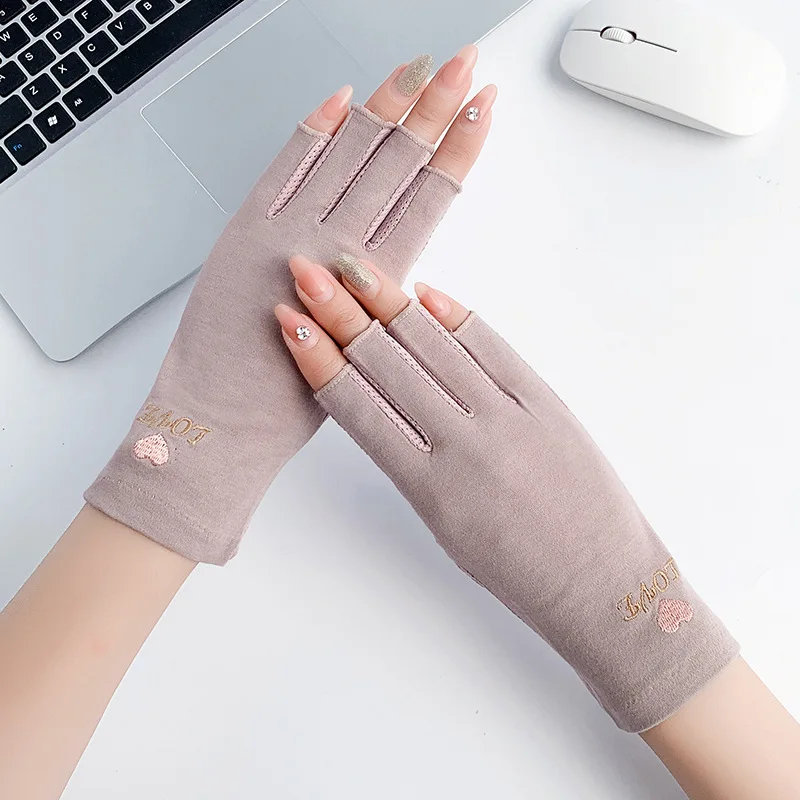 1-Pair-Anti-UV-Protection-Nail-Manicure-Gloves-Fingerless-LED-Lamp-Nail ...